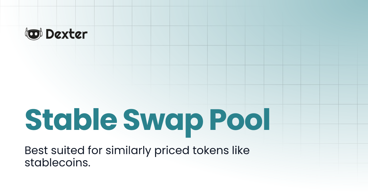 Stable Swap Pool | Dexter Zone